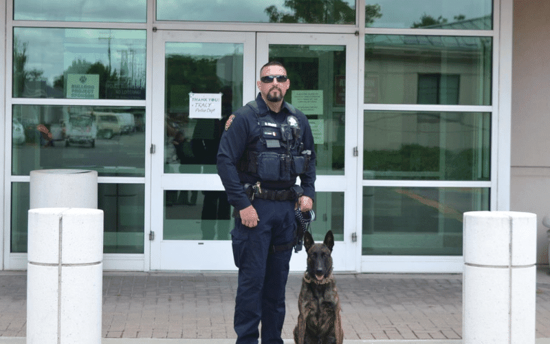 Tracy Police Officer Woods and K9 Hondo | Tracy Police Department